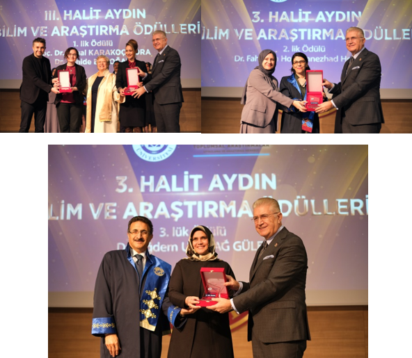 Ödül Takdim Töreni - III. Halit Aydın Bilim ve Araştırma Ödülleri